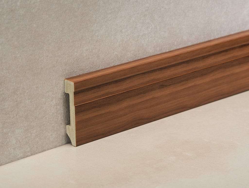 ZÓCALO DE EPS ACABADO MADERA – LINE CANELA – ATRIM 2338 – Pisos Innovadores